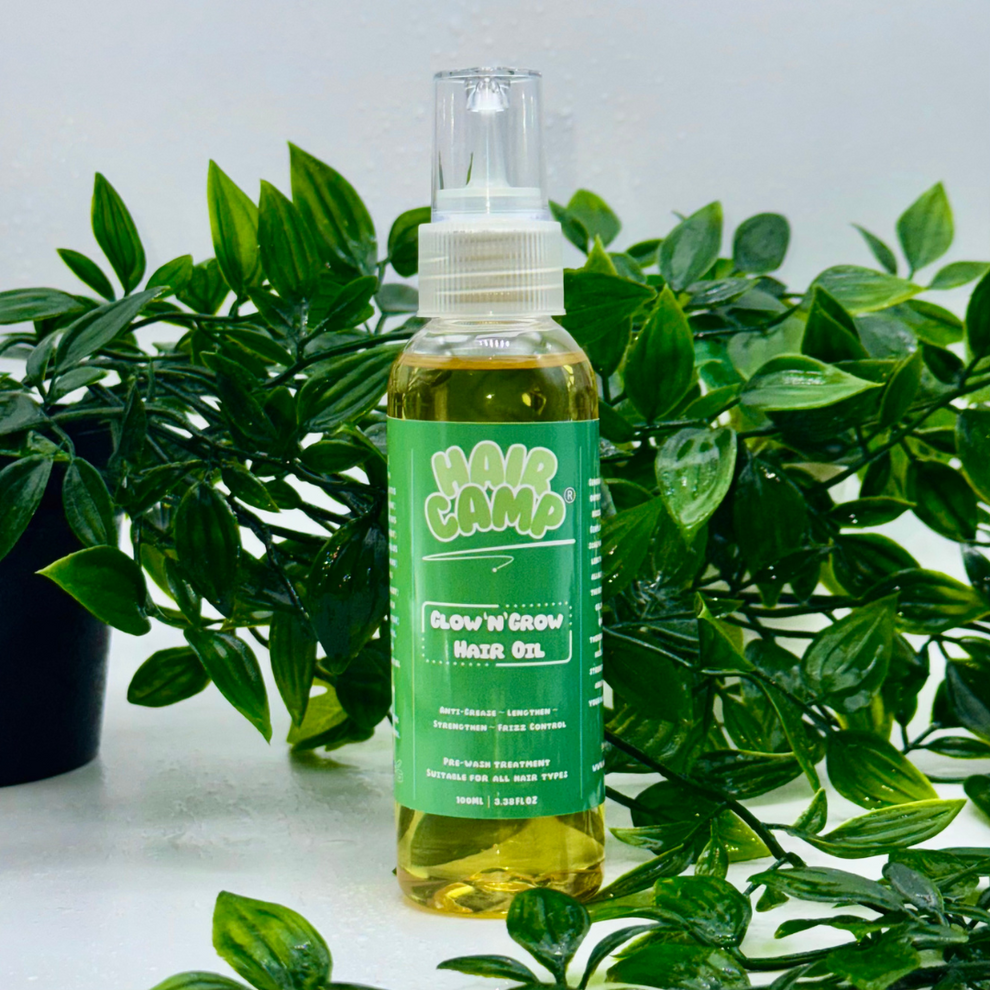 Glow 'N' Grow Hair Oil 100ML – Hair Camp